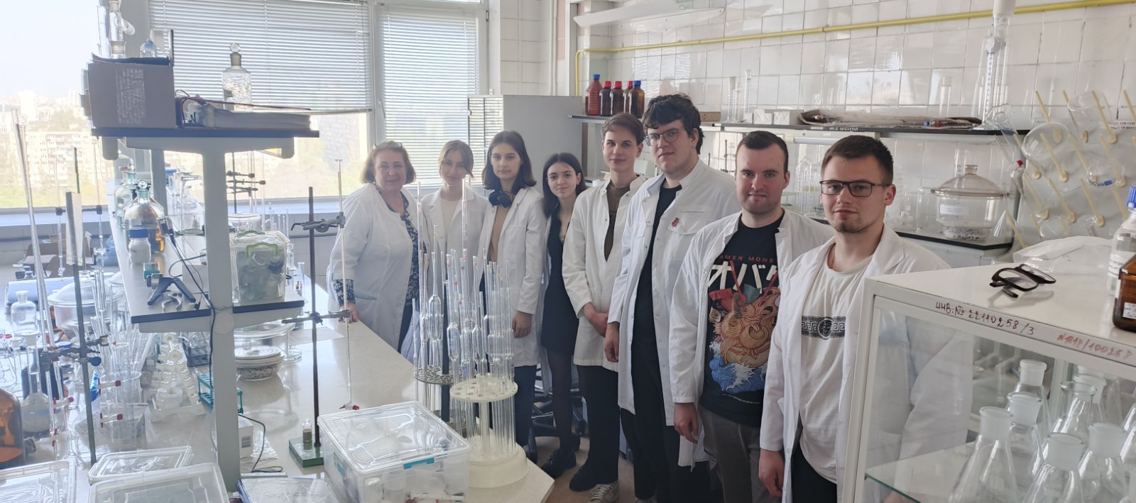 On April 22, 2025, an open day for students was held in the Laboratory ...